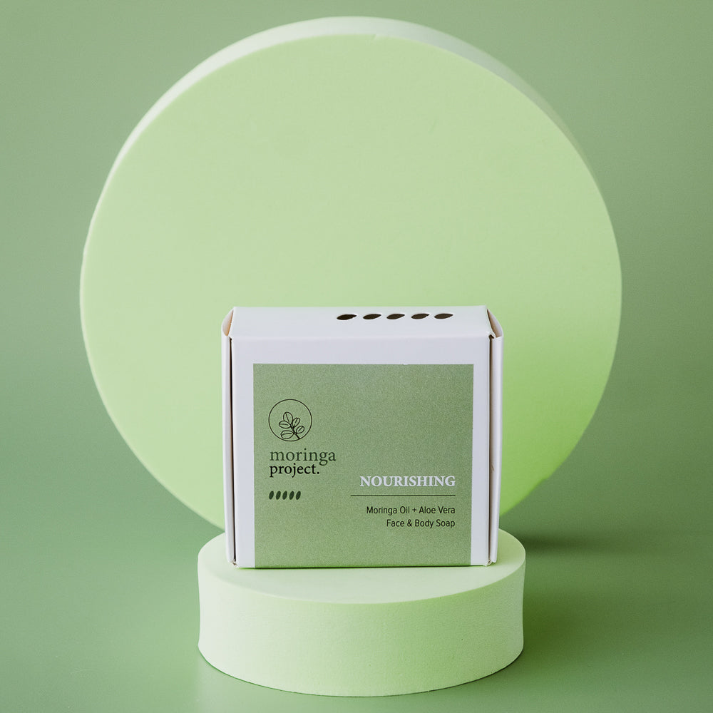 Nourishing Moringa Oil + Aloe Vera Face & Body Bar – Moringa Project ...